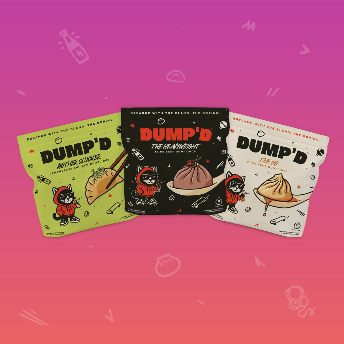 Frozen Dumplings With Bold Flavors, Shipped Nationwide | Dump’d – dump ...